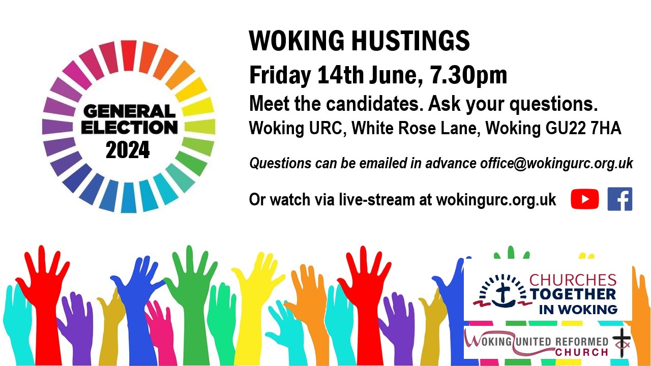 Election Hustings for Woking Churches | Steve Petch's Blog