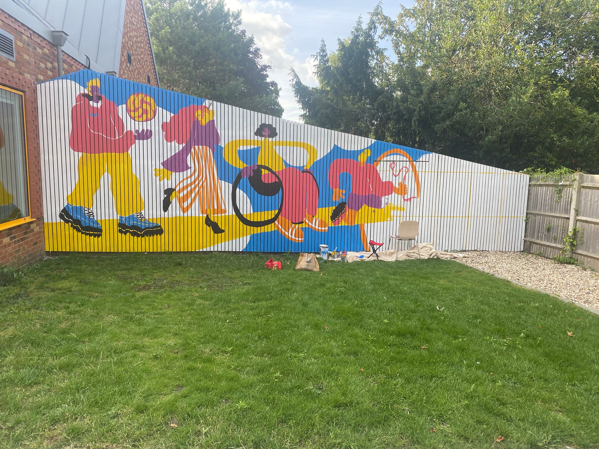 Have You Seen Our Welcome Church Mural? | Steve Petch's Blog