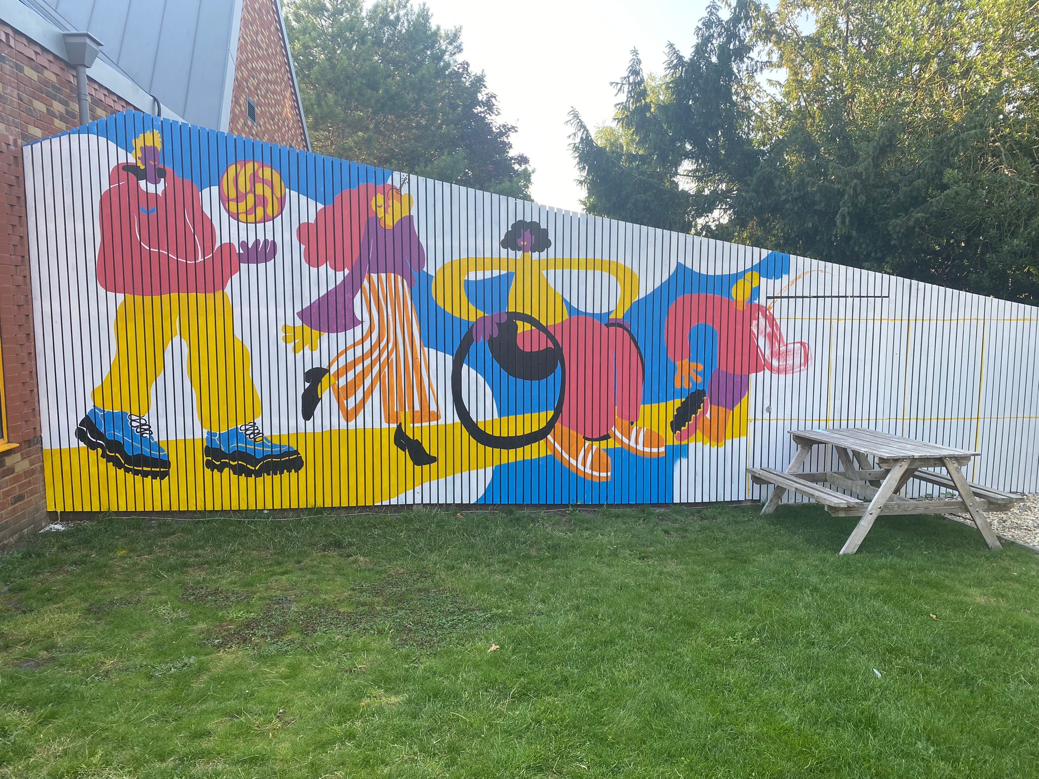 Have You Seen Our Welcome Church Mural? | Steve Petch's Blog